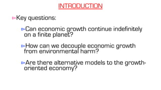 Environmental Economics: Economic Growth and The Environment | PDF