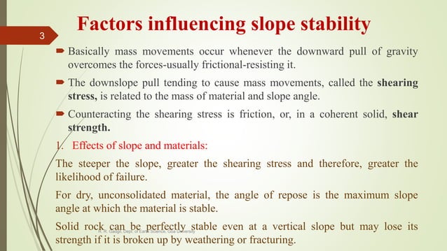 7 slopes and slope stability | PPT