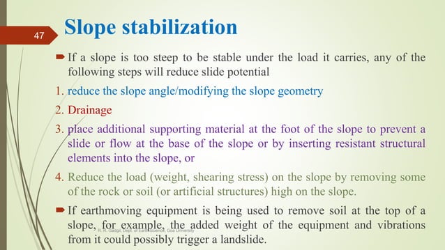 7 slopes and slope stability | PPT