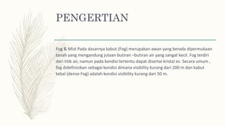 FOG (Kabut) | PPTX
