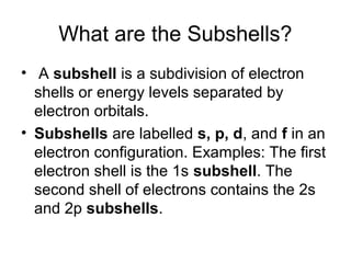 Electronic Configuration | PPT