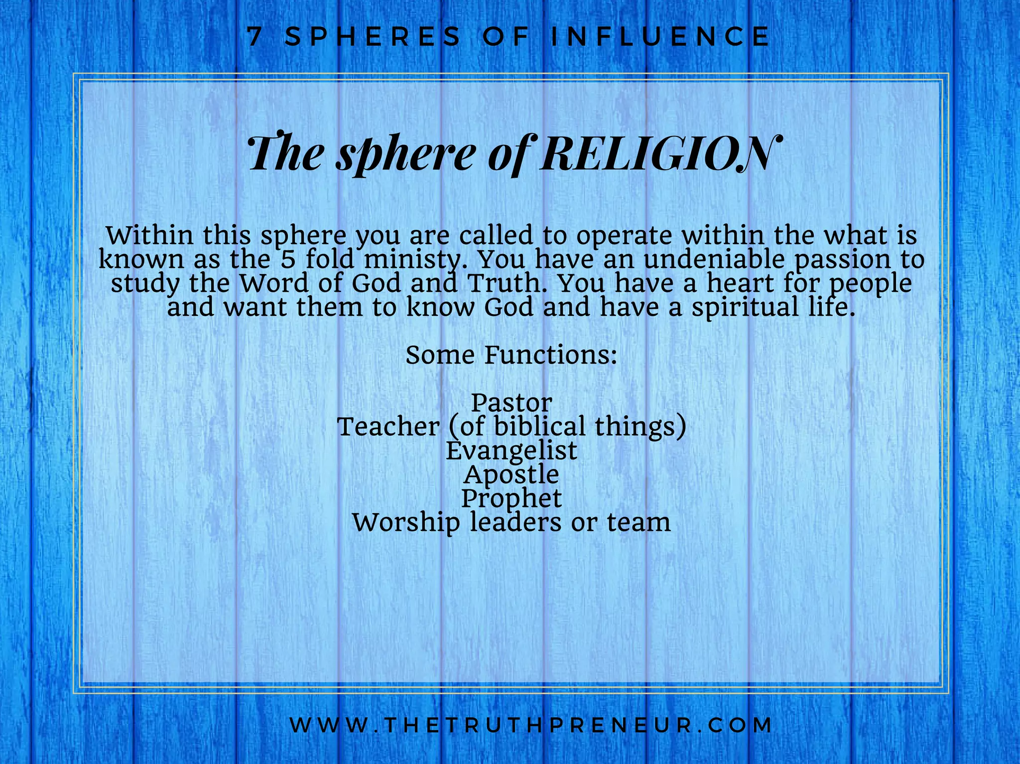 7 spheres of influence | PDF