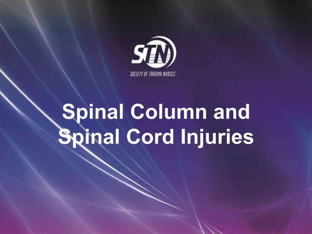 Spinal Column and Spinal Cord Injuries.pptx