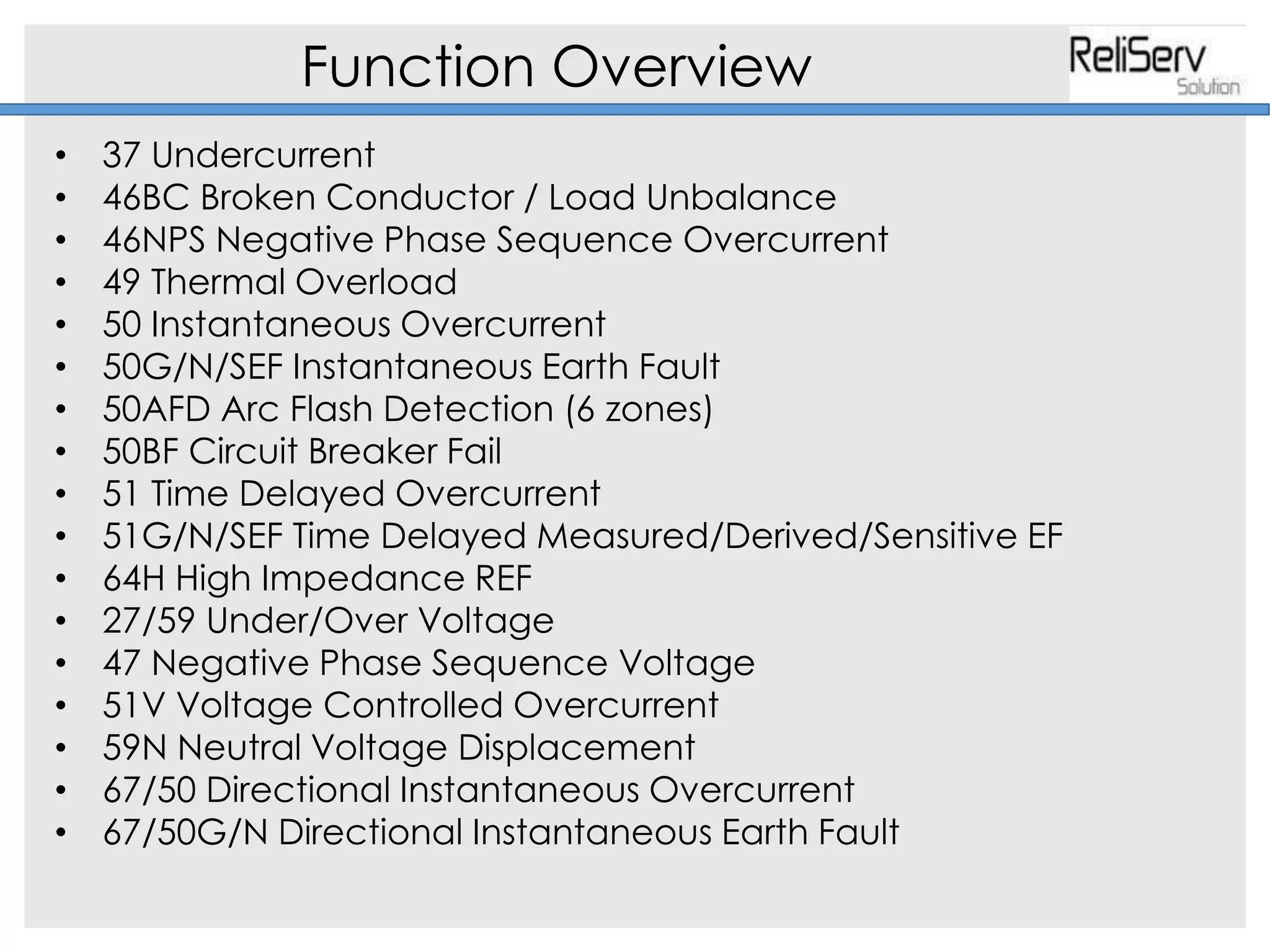 7SR12 Directional Over Current Relay | PDF