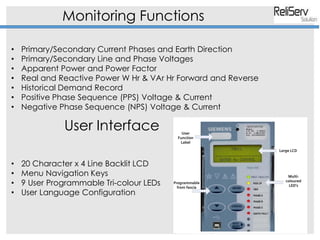 7SR12 Directional Over Current Relay | PDF