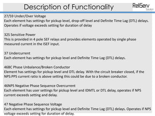 7SR12 Directional Over Current Relay | PDF