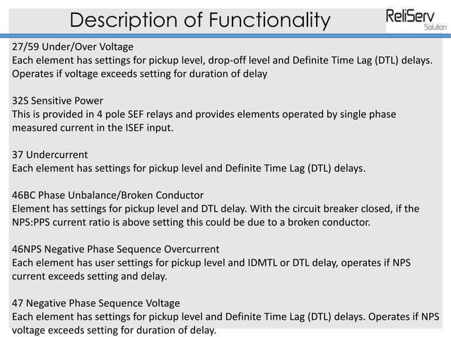 7SR12 Directional Over Current Relay | PDF
