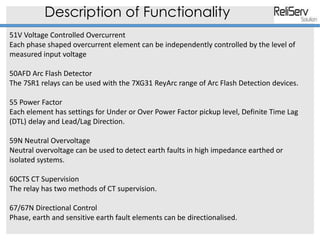 7SR12 Directional Over Current Relay | PDF