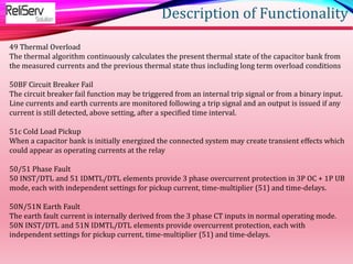 7SR191 Capa Protection Relays | PPT