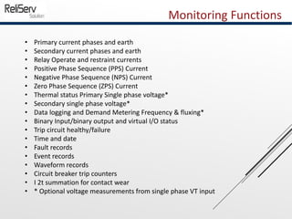 7SR242 Transformer Protection Relay | PDF