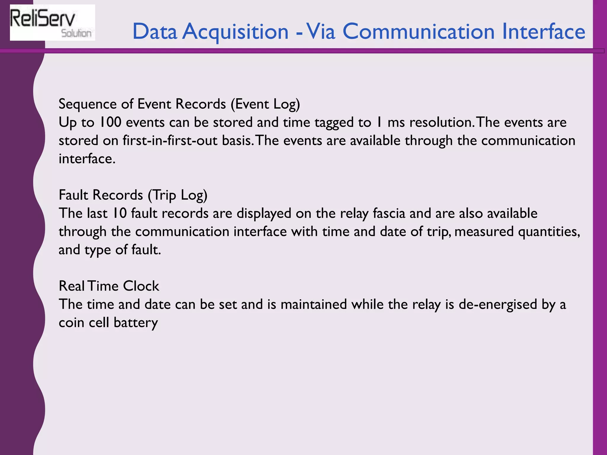 7SR45 Self Powered Overcurrent Protection Relay | PDF