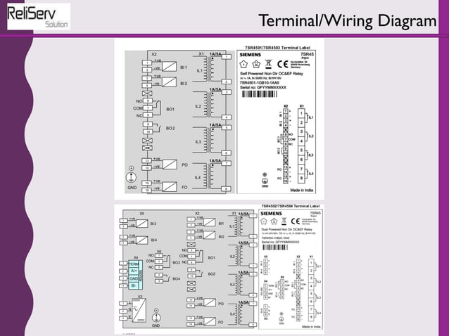 7SR45 Self Powered Overcurrent Protection Relay | PDF | Radio Control ...