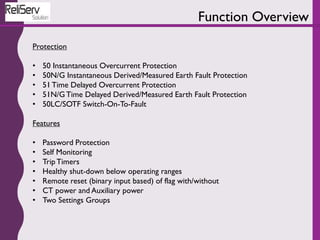 7SR45 Self Powered Overcurrent Protection Relay | PDF | Radio Control ...