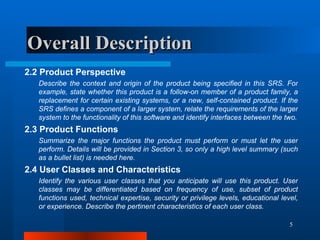 7(srs template) | PPT