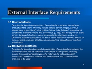 7(srs template) | PPT