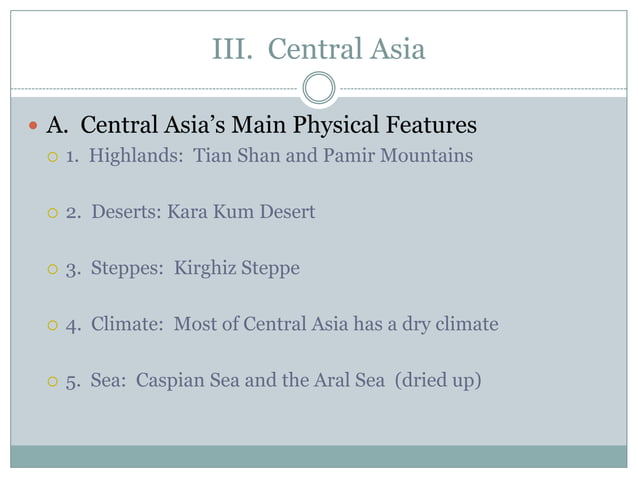 7 ss - chapter two south, southwest, & central asia physical geography ...