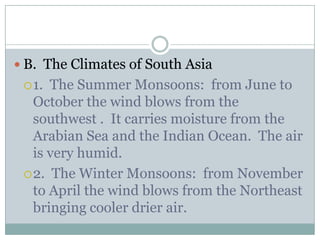 7 ss - chapter two south, southwest, & central asia physical geography ...
