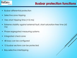 7SS52 Distributed Bus Bar Diffrential Protection Relay | PDF