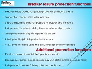 7SS52 Distributed Bus Bar Diffrential Protection Relay | PDF
