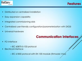 7SS52 Distributed Bus Bar Diffrential Protection Relay | PDF