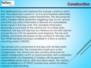 7SS52 Distributed Bus Bar Diffrential Protection Relay | PDF