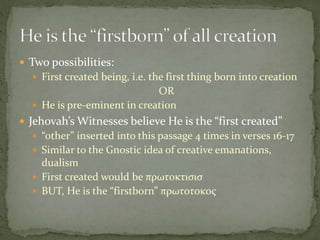 7 ss the chraracteristics of christ | PPT