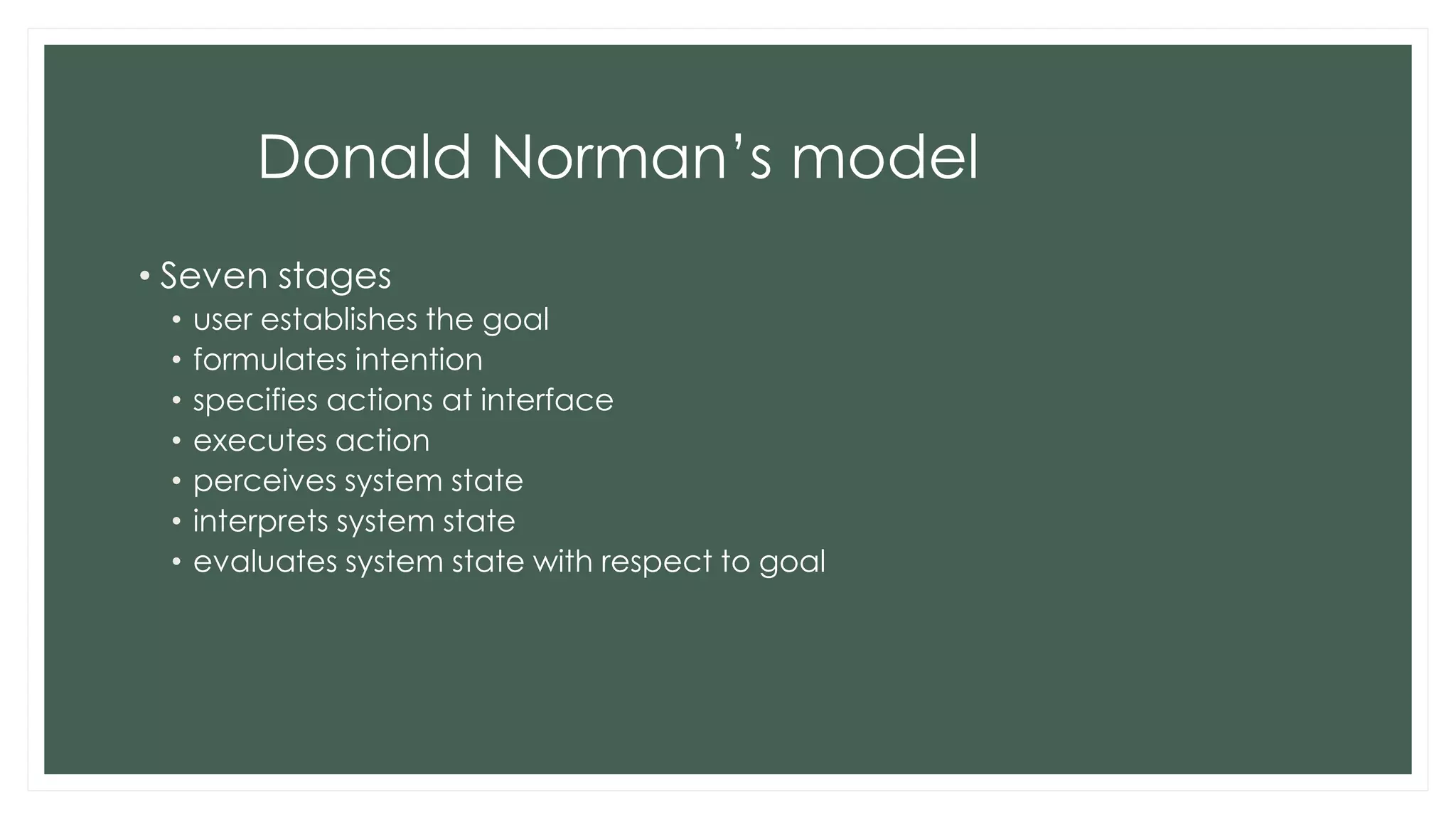 interaction Norman form example 7 stage example | PDF