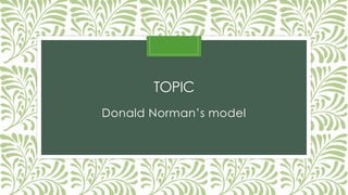 interaction Norman form example 7 stage example | PDF