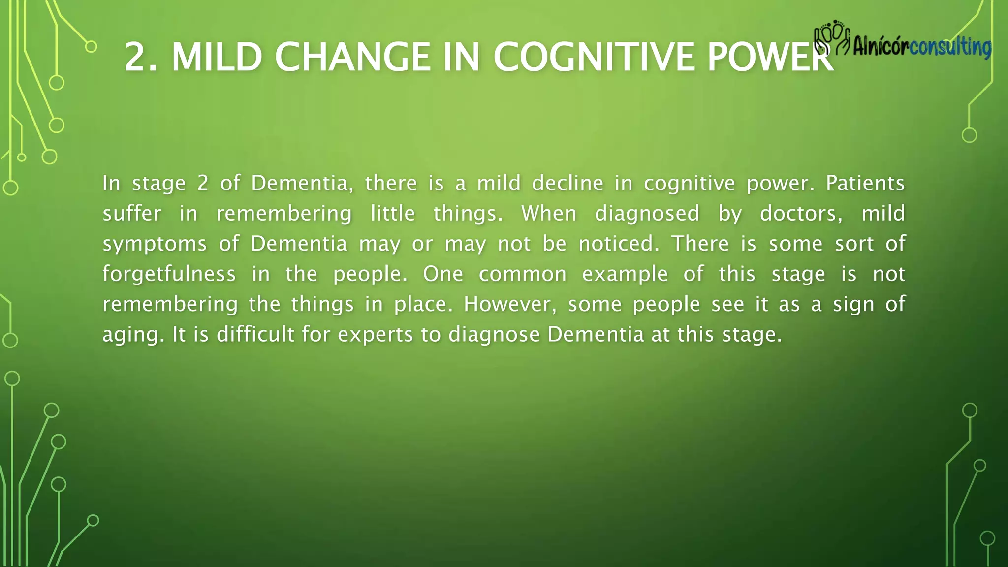 What Are The 7 Stages Of Dementia? | PPT