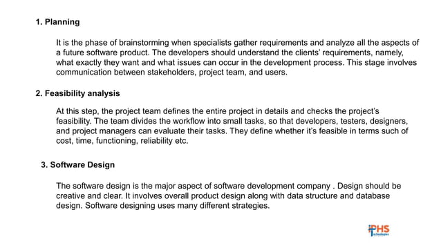 7 stages of system Development life cycle ppt | PPTX