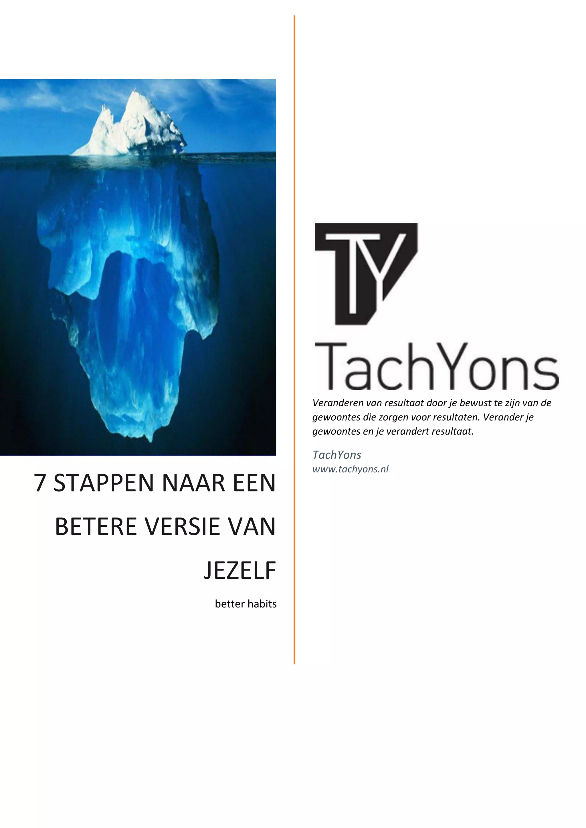 7 stappen naar een betere versie van jezelf | PDF