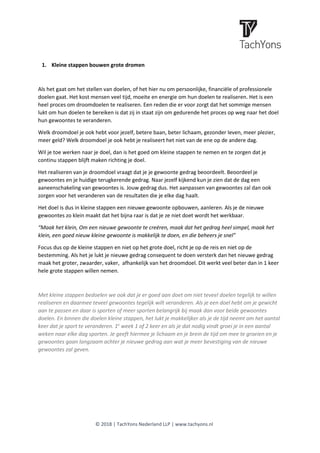 7 stappen naar een betere versie van jezelf | PDF | Healthy Living