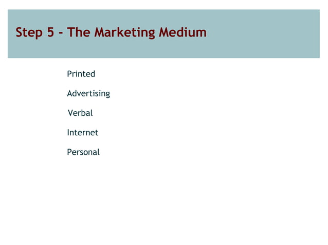 The 7 Step Marketing Plan | PPT | Marketing and Advertising | Business