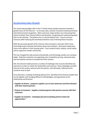 7steps to effective b2b channel marketing | PDF