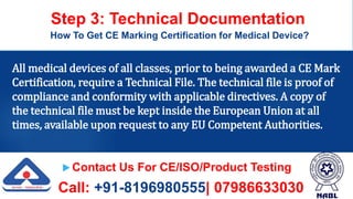 7 Steps - How to Get a CE Marking Certification for Medical Devices? | PPT