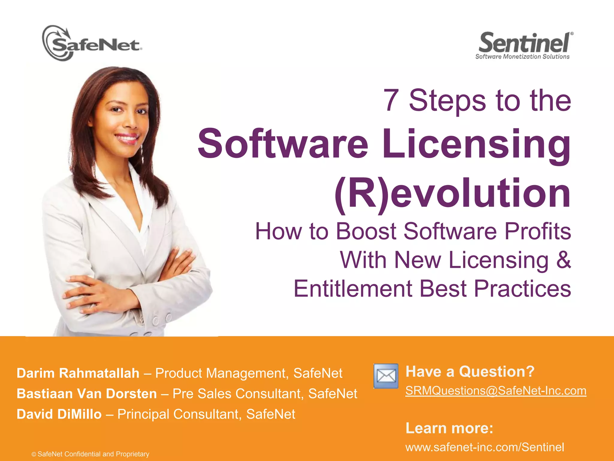 7steps software-licensing | PPT