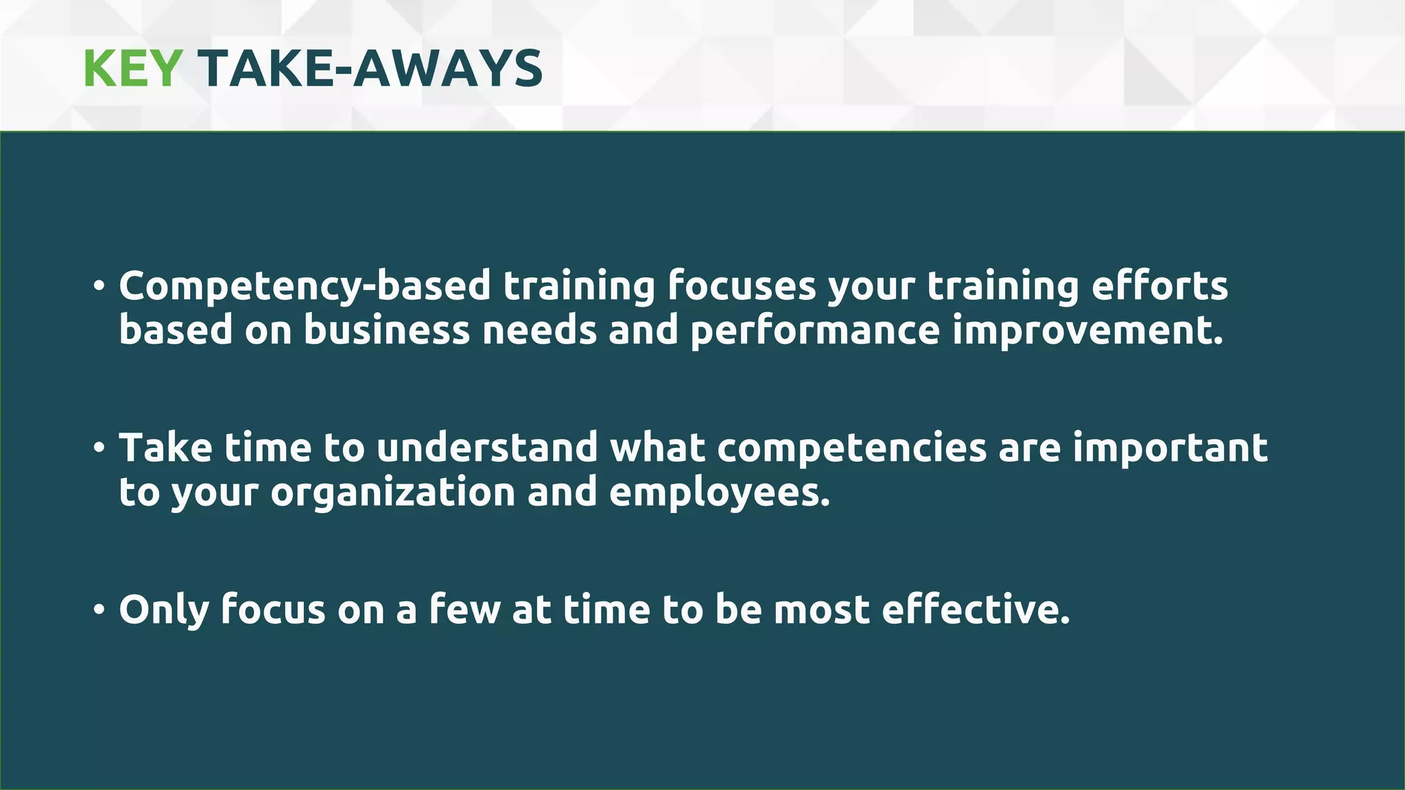 7 Steps to Create a Competency-Based Training Program | PDF