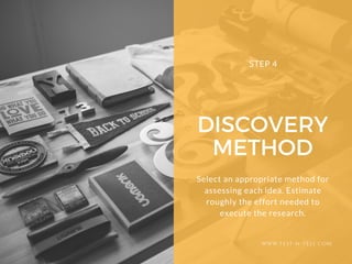 7 steps of product discovery | PDF