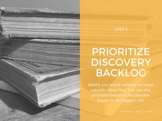 7 steps of product discovery | PDF