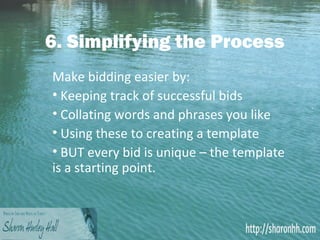 7 Steps to a Professional Bid | PPT
