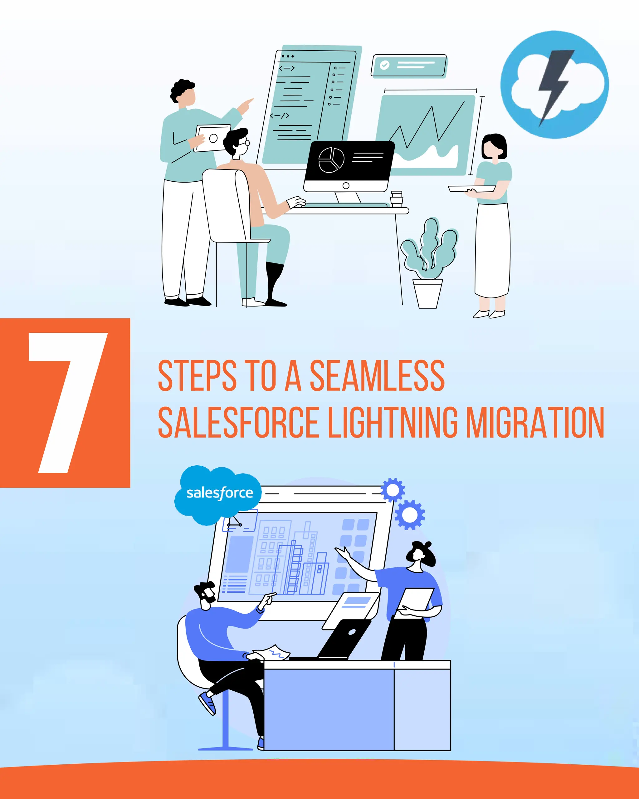 7 Steps to a Seamless Salesforce Lightning Migration! | PDF