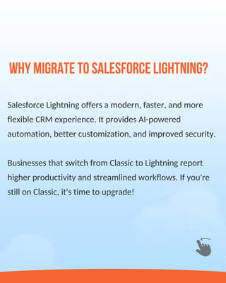7 Steps to a Seamless Salesforce Lightning Migration! | PDF