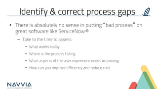 7 Steps to a successful ServiceNow Implementation | PDF