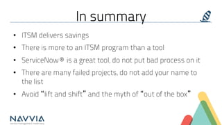 7 Steps to a successful ServiceNow Implementation | PDF