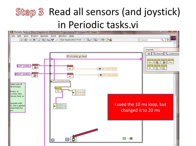 7 Steps To Autonomous For Frc Labview Programmers 