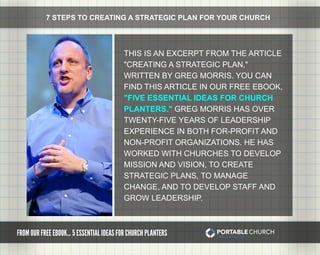 7 Steps To Creating A Strategic Plan For Your Church | PDF