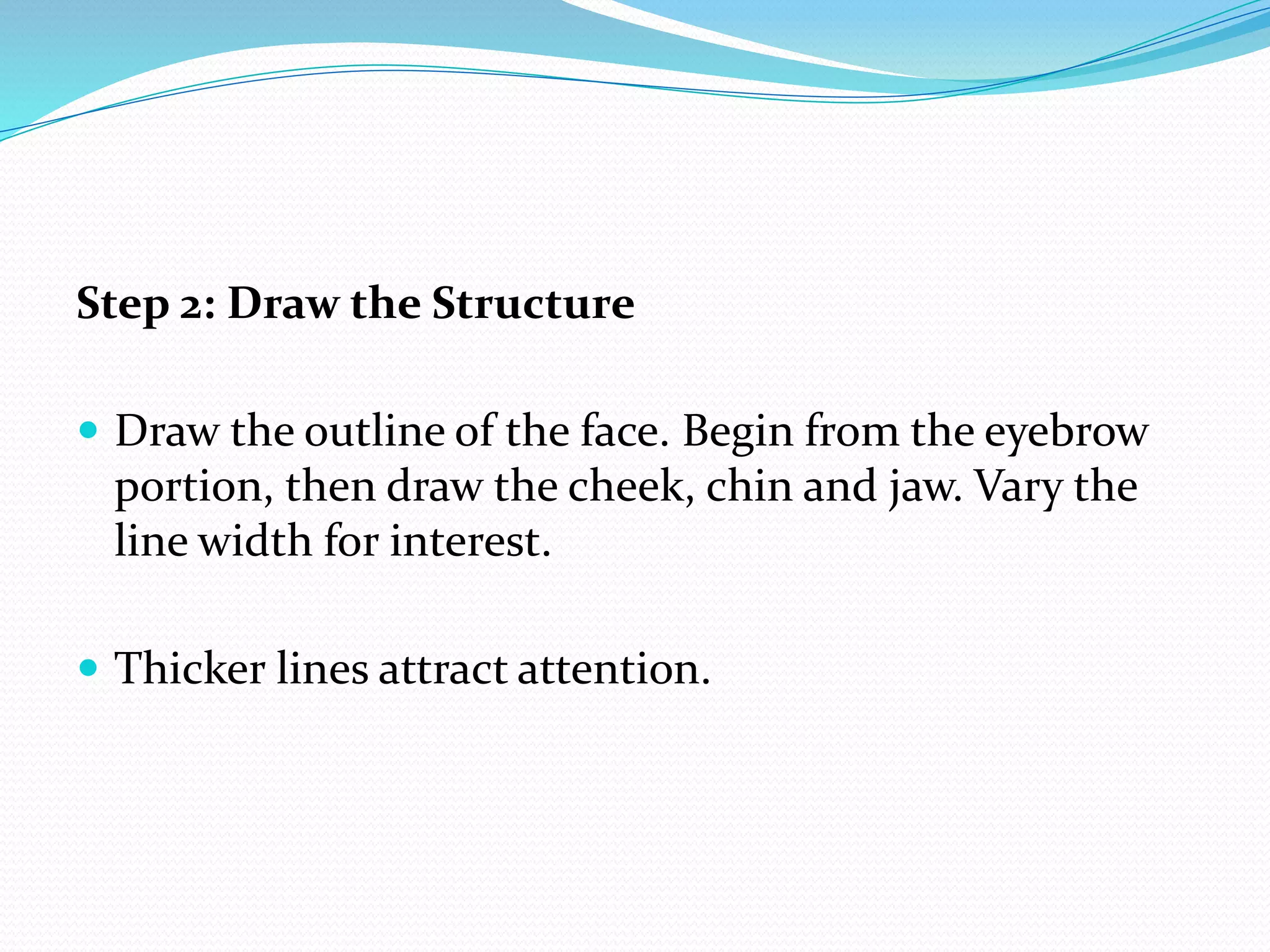Steps to Draw a Cartoon Face for Beginners | PPTX
