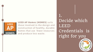 7 Steps to Earn Your LEED Credential | PDF