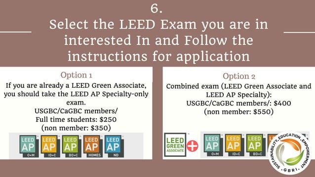 7 Steps to Earn Your LEED Credential | PPT