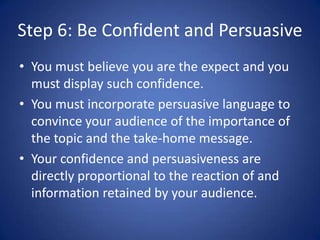 The 7 Steps to Effective Communication | PPTX